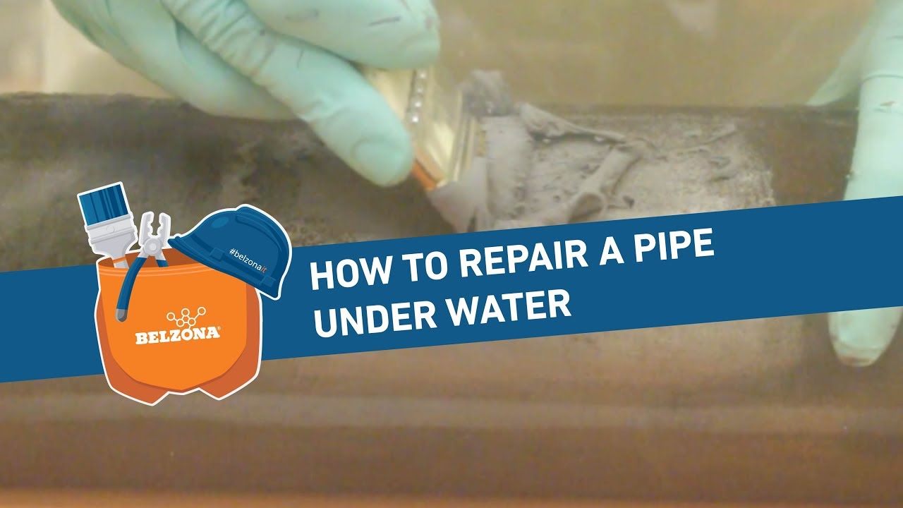How to Repair a Pipe Under Water with Belzona 1212 - Belzona Video Library