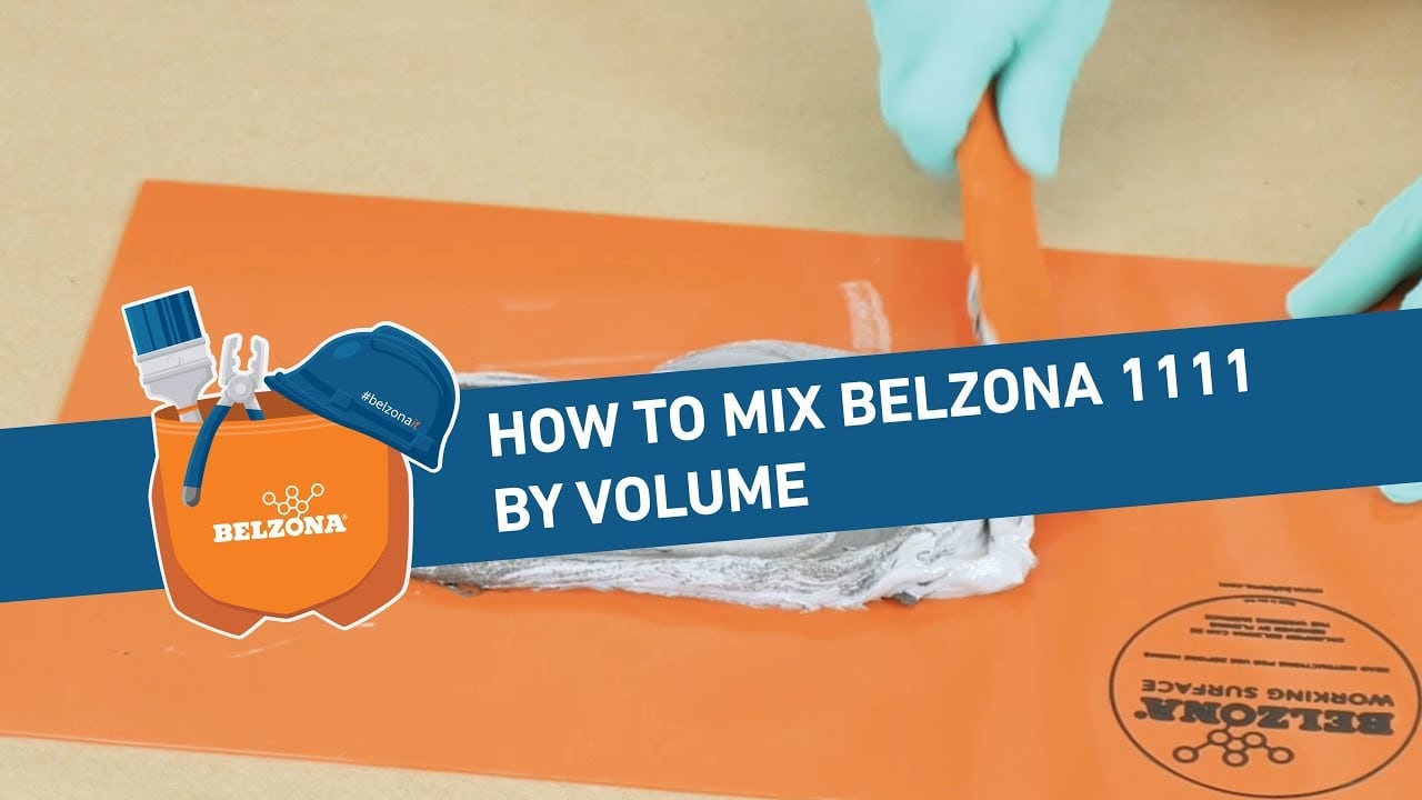 How To Mix Belzona 1111 By Volume - Belzona Video Library