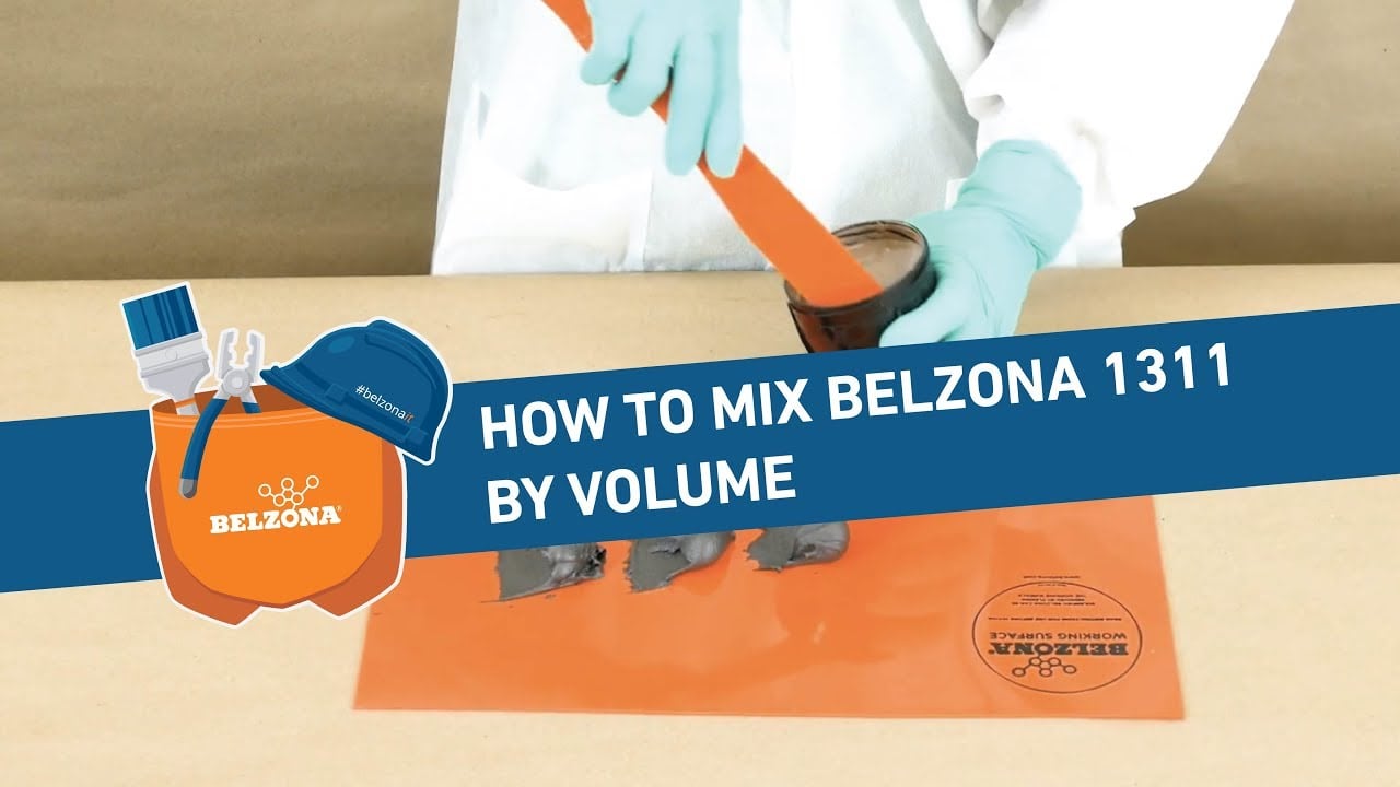 How To Mix Belzona 1311 By Volume - Belzona Video Library