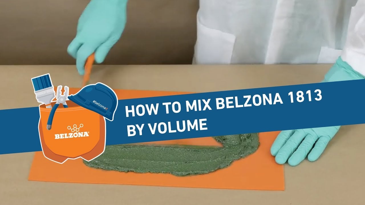 How To Mix Belzona 1813 by Volume - Belzona Video Library