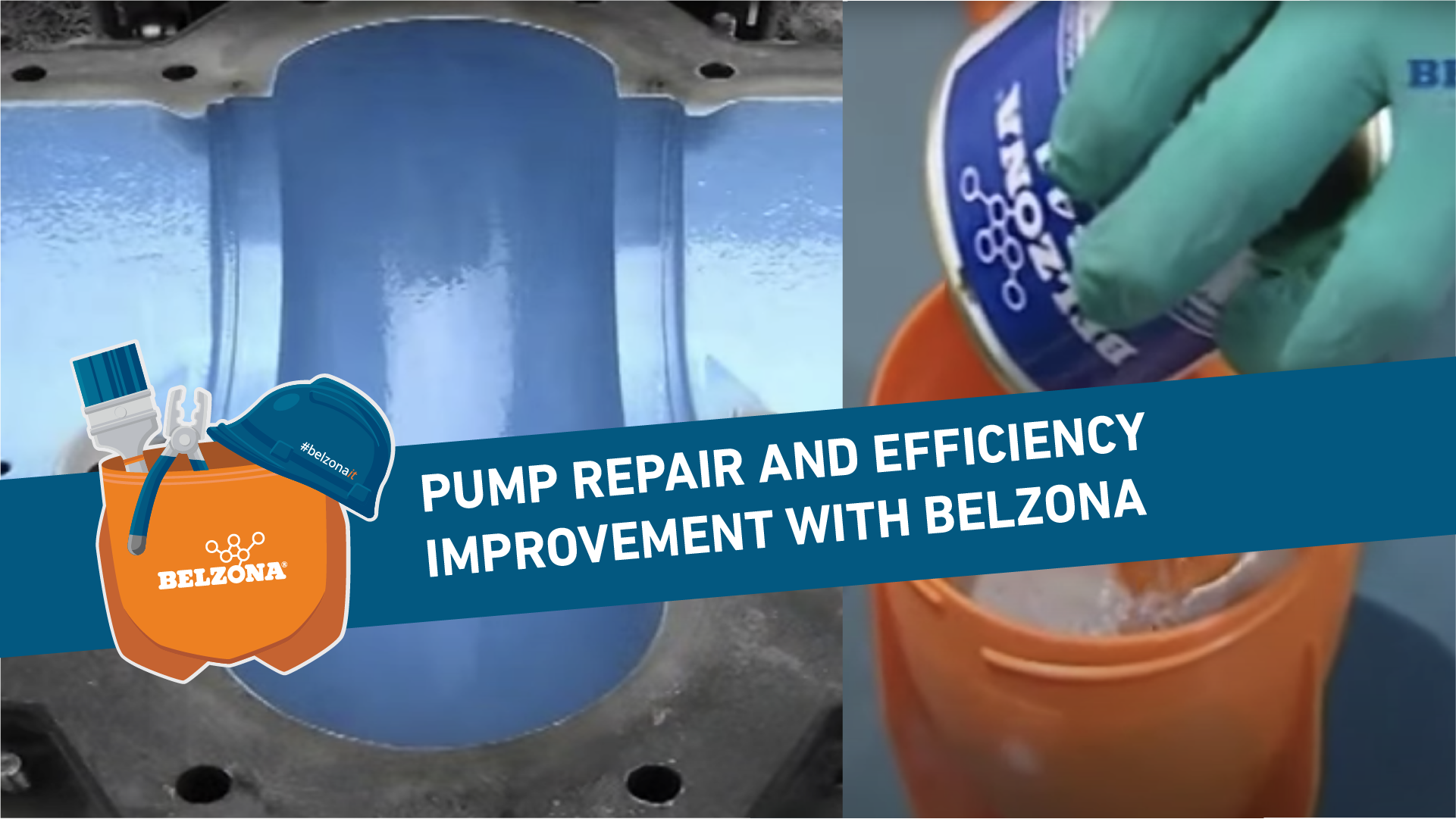 Pump Repair and Efficiency Improvement with Belzona - Belzona Video Library