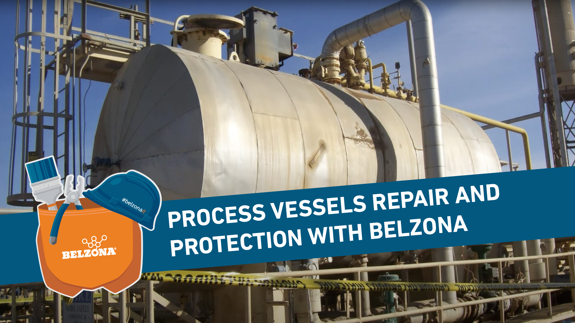 Process vessels repair and protection with Belzona - Belzona Video Library