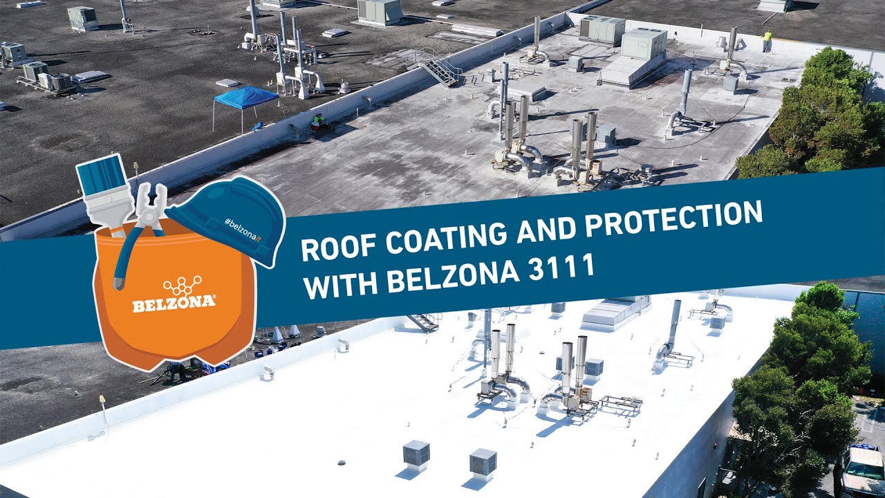 Roof Coating and Protection with Belzona 3111 - Belzona Video Library