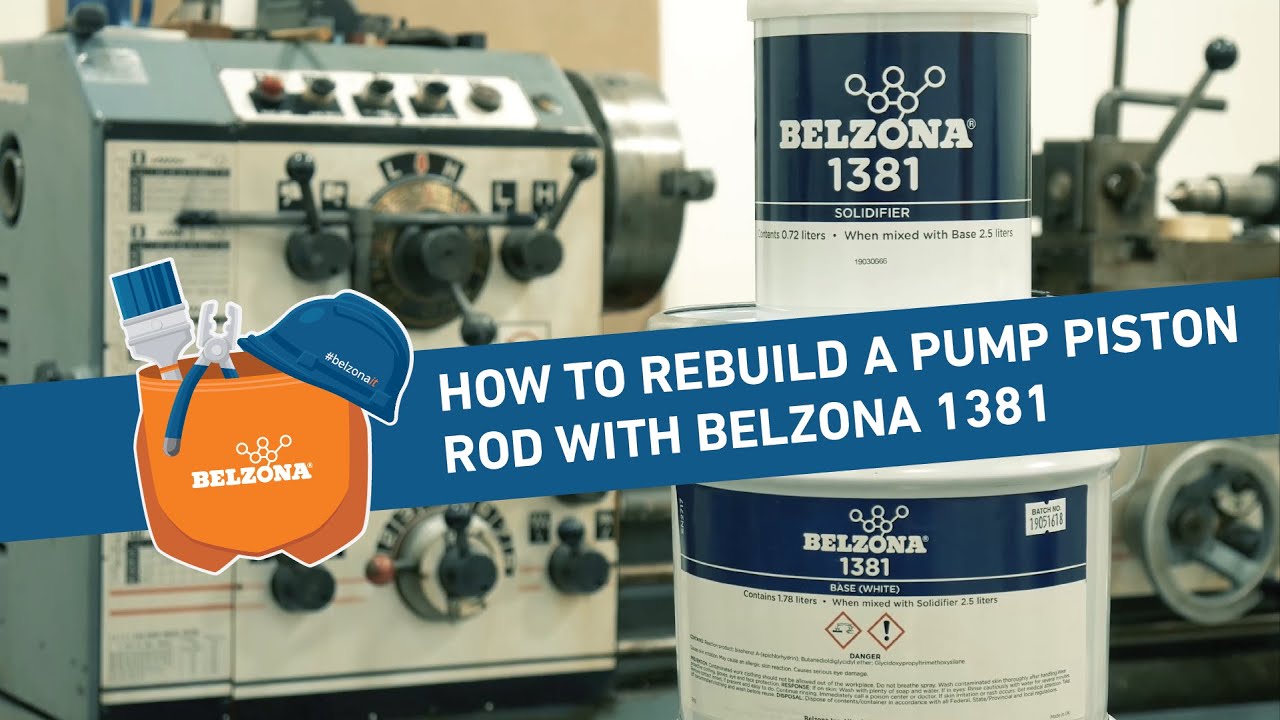 How to Rebuild a Pump Piston Rod with Belzona 1381 - Belzona Video Library