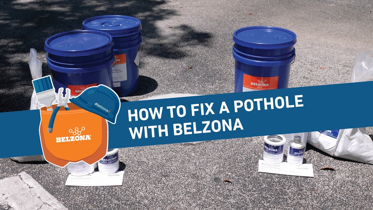 How to Fix a Pothole with Belzona - Belzona Video Library