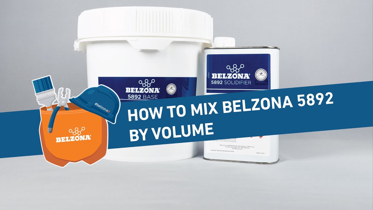 How to Mix Belzona 5892 by Volume - Belzona Video Library