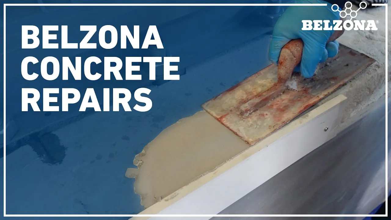 Four Ways to Repair Concrete with Belzona 4111 - Belzona Video Library